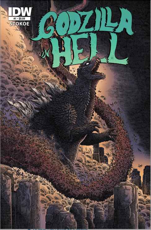 IDW Comics Godzilla 70th Anniversary Foil Classics: Godzilla in Hell ...